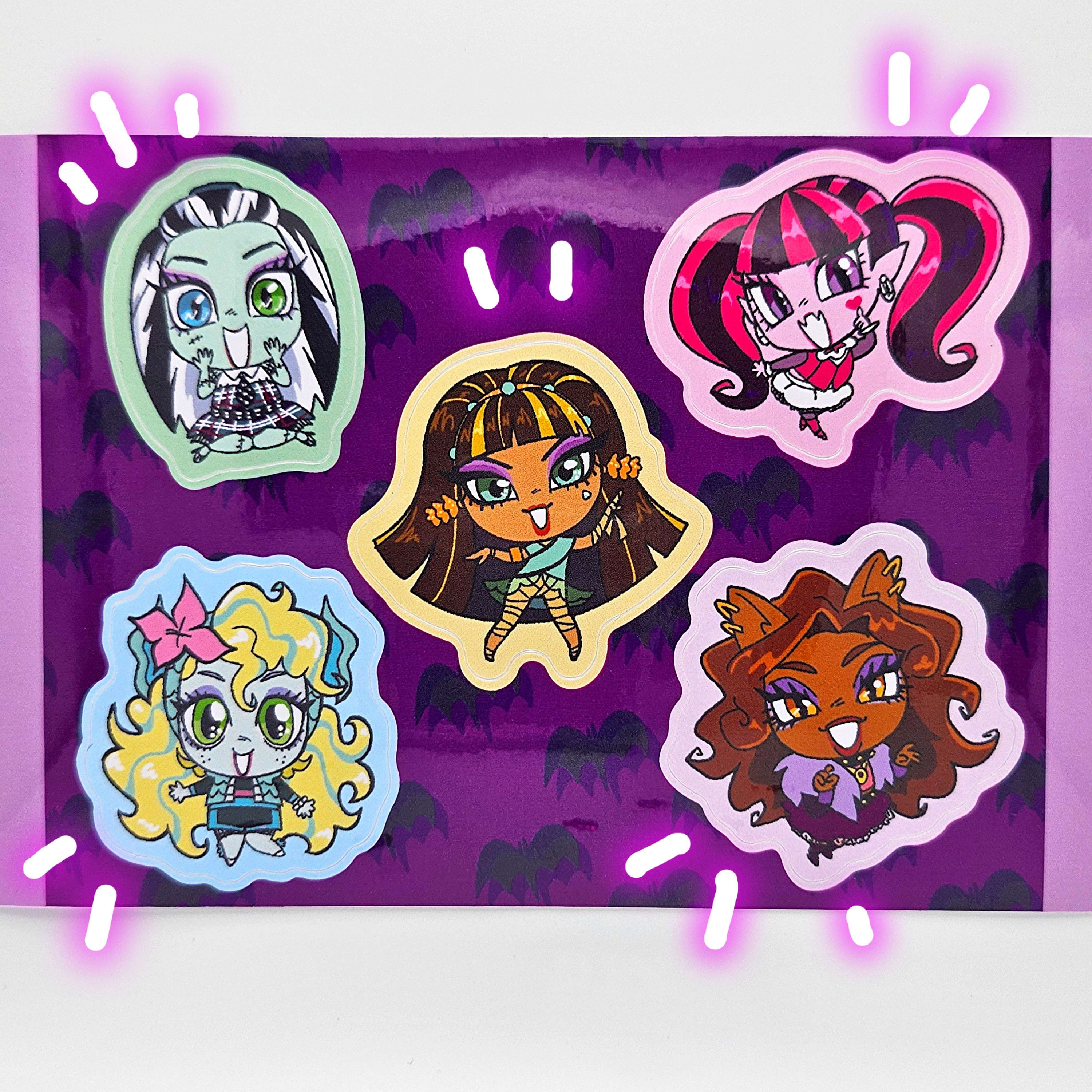 Monstrous Folk Sticker Sheet! - Etsy