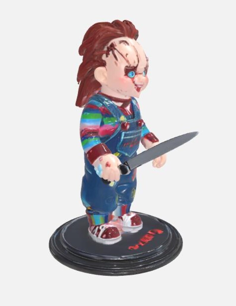 Chucky-like Doll 3d Model - Etsy