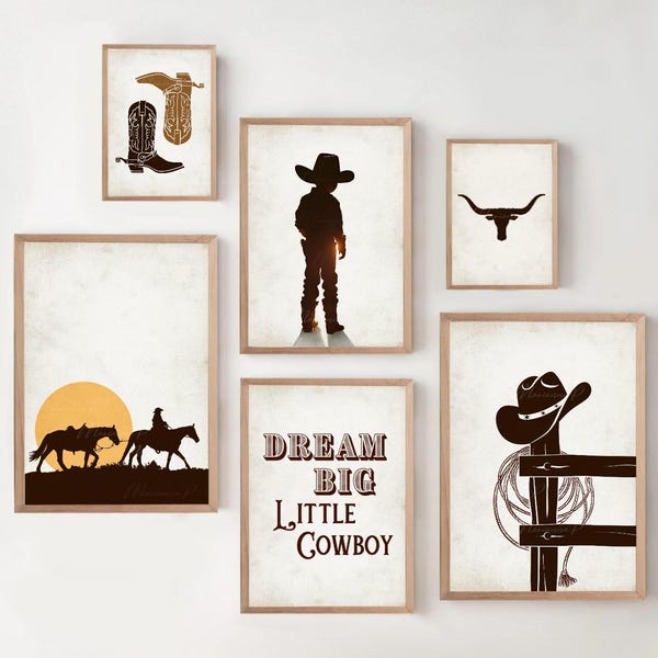 Cowboy Decor - Etsy