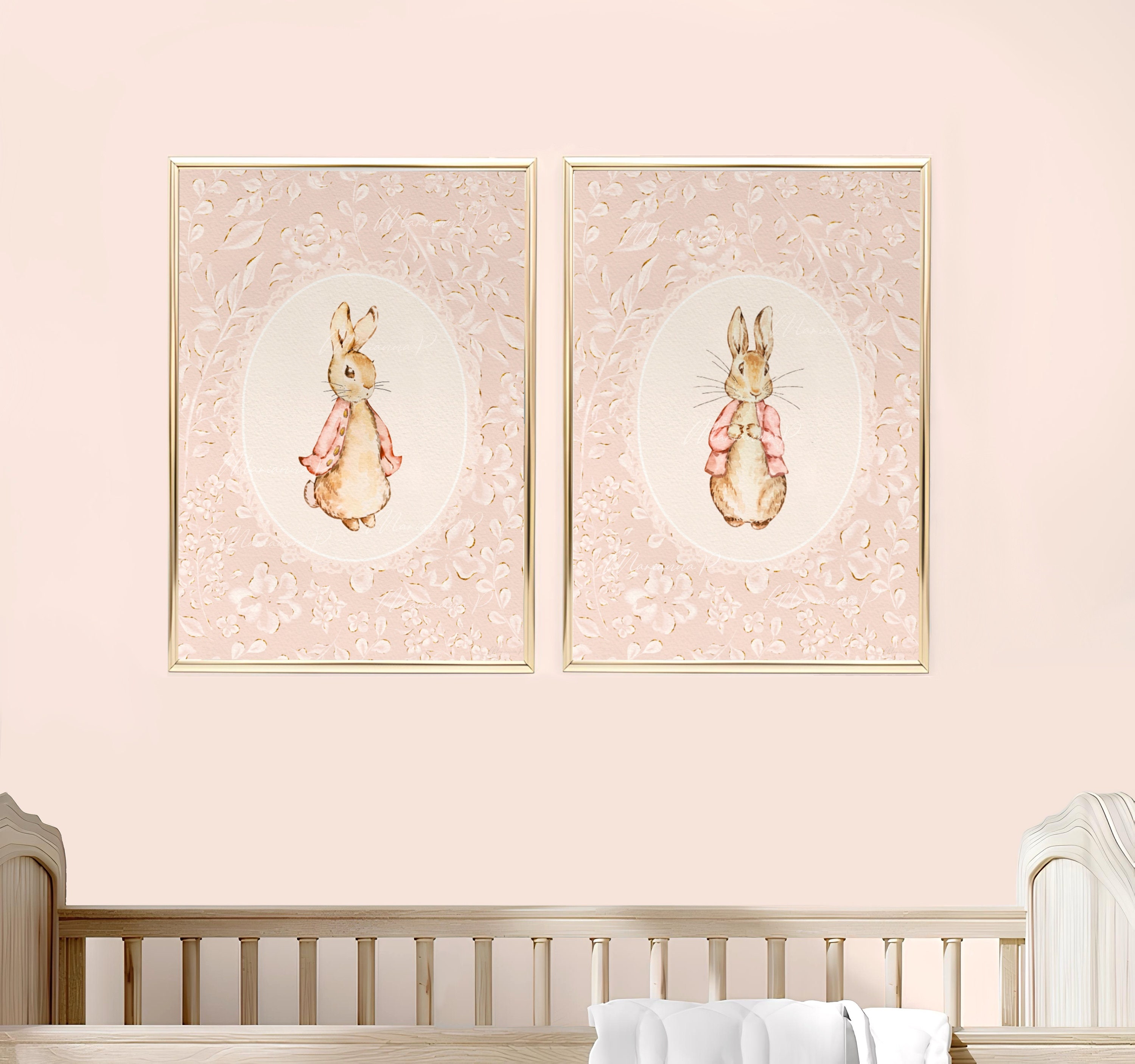 Peter Rabbit Nursery Decor Vintage Peter Rabbit Prints Beatrix Potter ...
