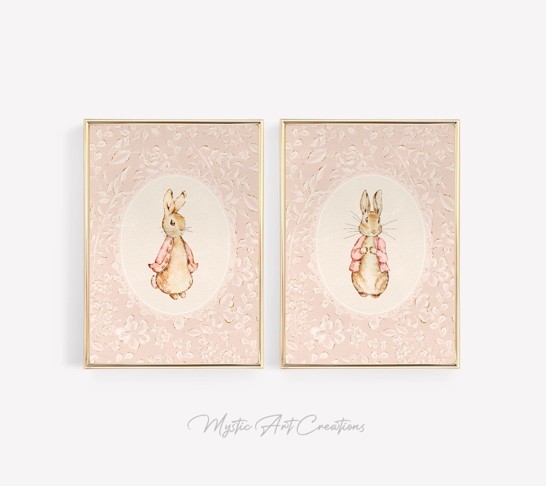 Peter Rabbit Nursery Decor Vintage Peter Rabbit Prints Beatrix Potter ...