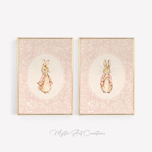 Peter Rabbit Nursery Decor Vintage Peter Rabbit Prints Beatrix Potter ...