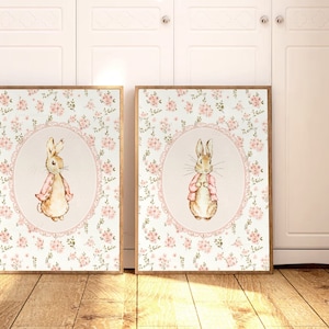 Peter Rabbit Nursery Decor Vintage Peter Rabbit Prints Beatrix Potter ...