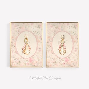 Peter Rabbit Nursery Decor Vintage Peter Rabbit Prints Beatrix Potter ...