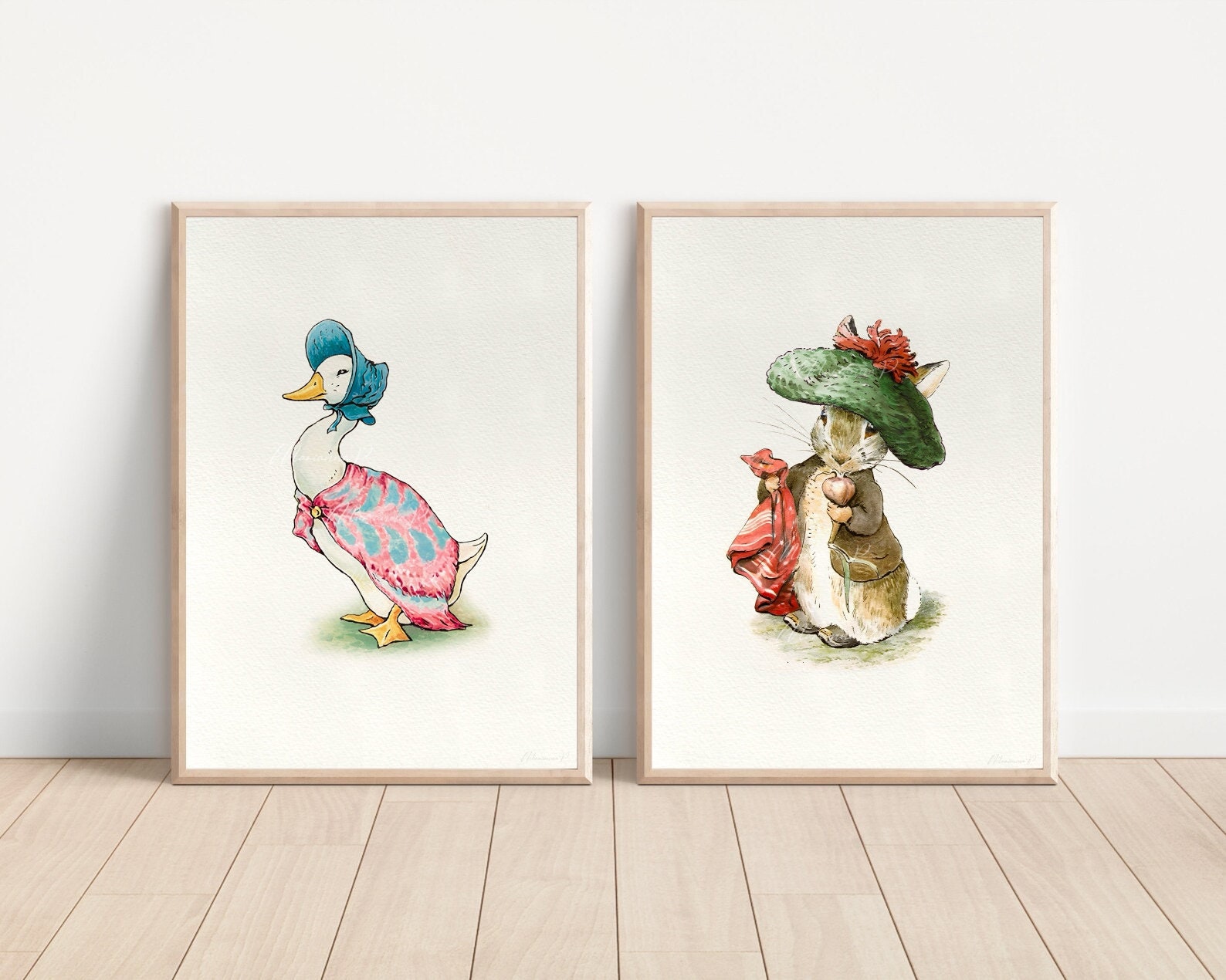 Beatrix Potter Nursery Prints Peter Rabbit Nursery Decor Vintage ...