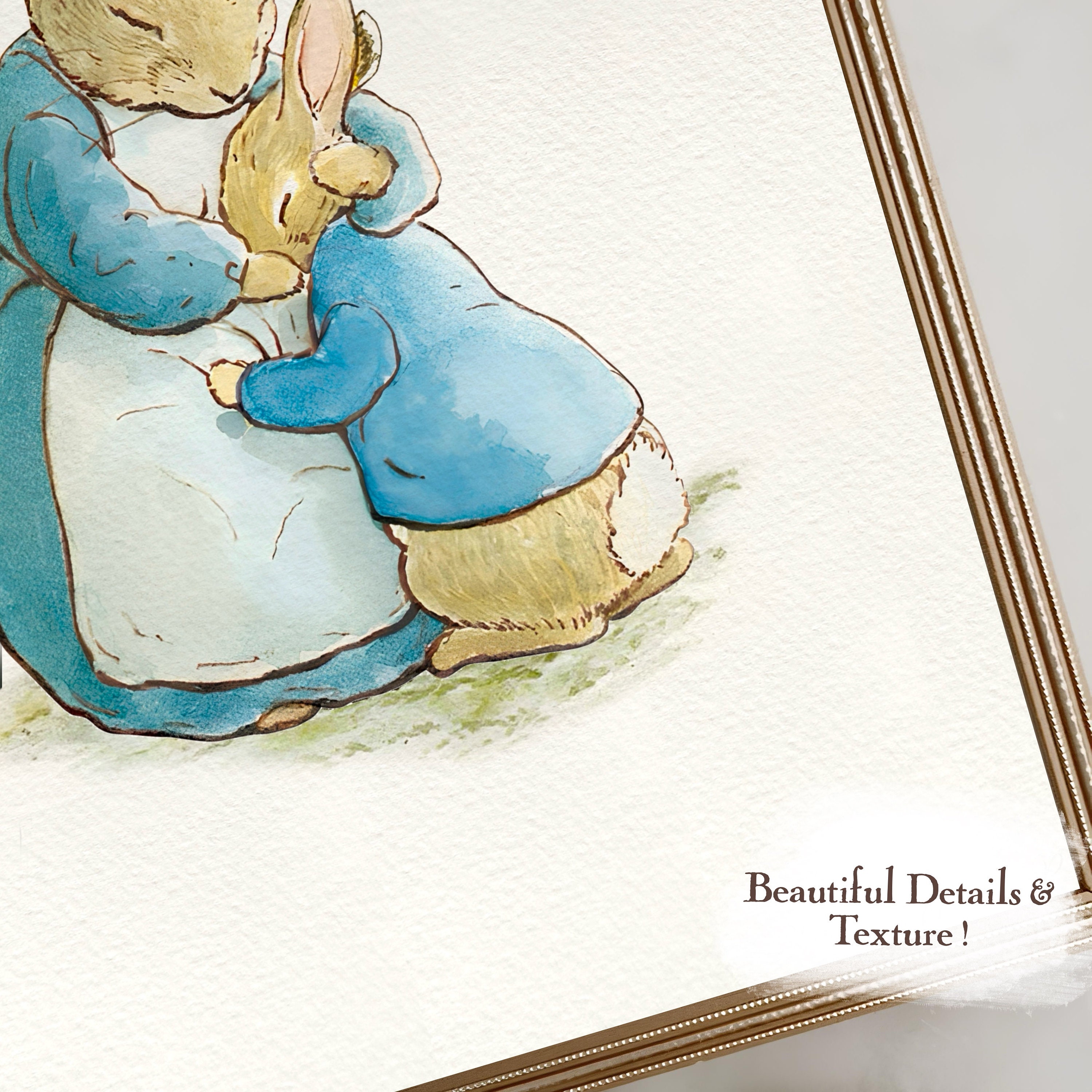 Beatrix Potter Nursery Prints Peter Rabbit Nursery Decor Vintage ...