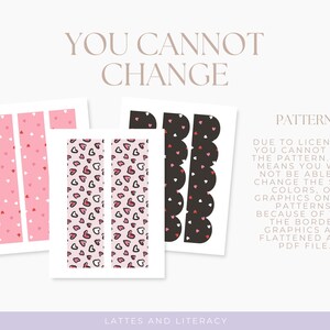 Valentine's Day Bulletin Board Borders for Classroom Decor, Teacher ...