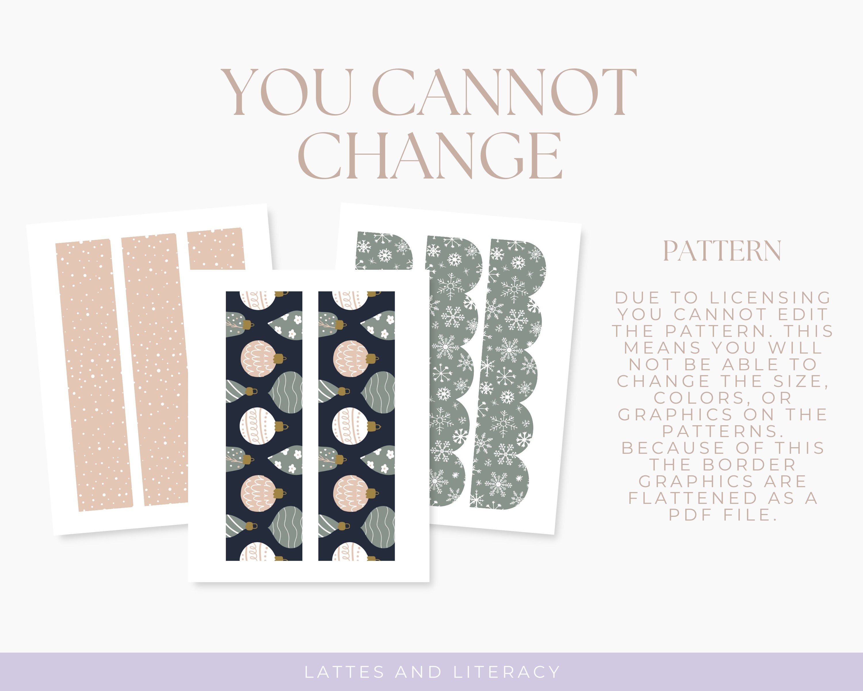 Christmas Bulletin Board Border Bundle for Classroom Decor, Teacher ...