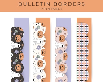 Summer Bulletin Board Borders for Classroom Decor, Teacher Printable ...