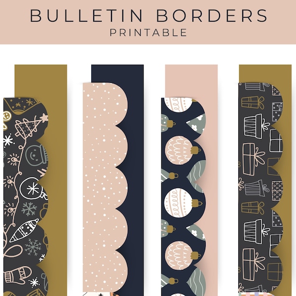 Navy Christmas Decor - Etsy