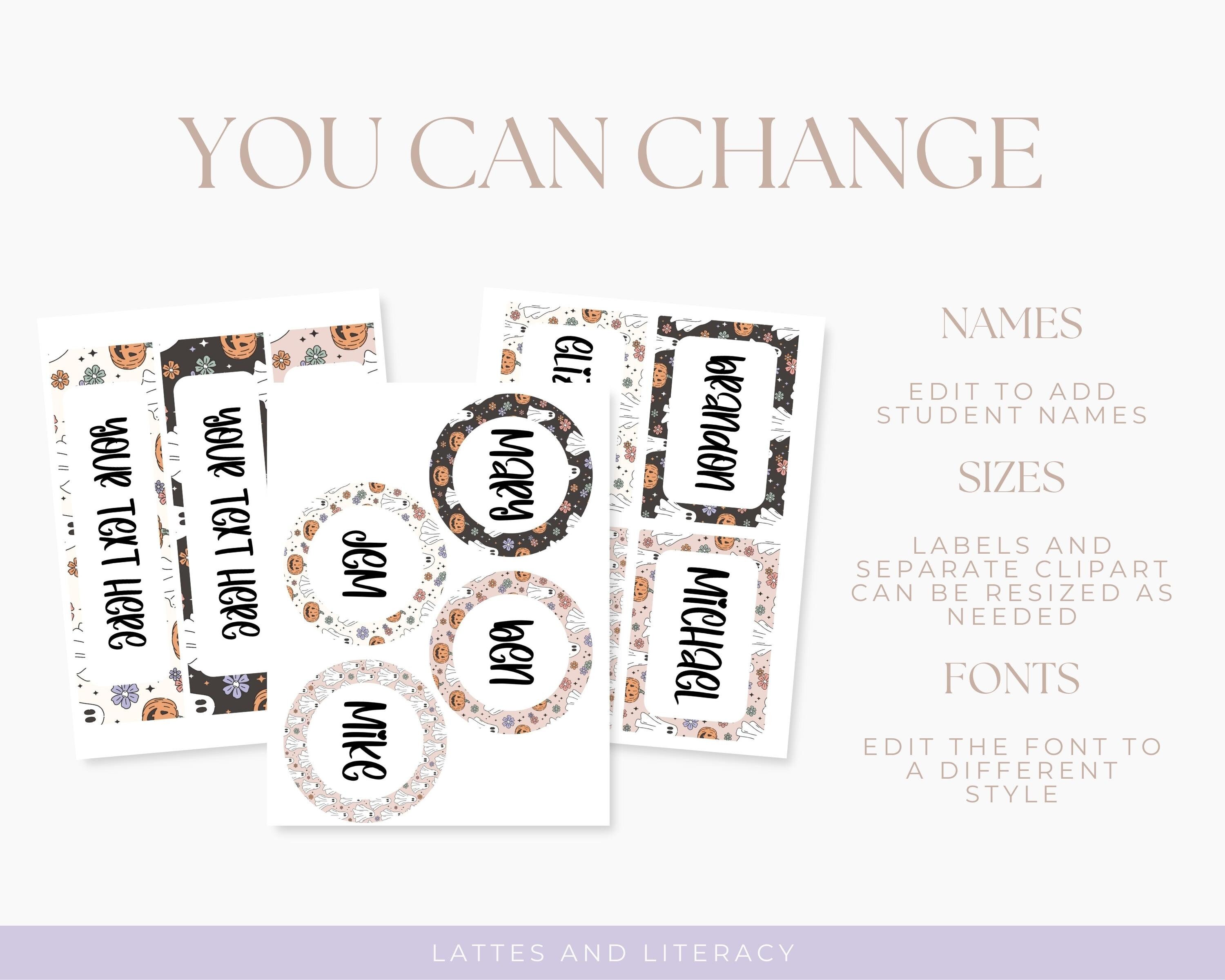 Retro Halloween Bulletin Board Kit for Classroom Decor - Etsy