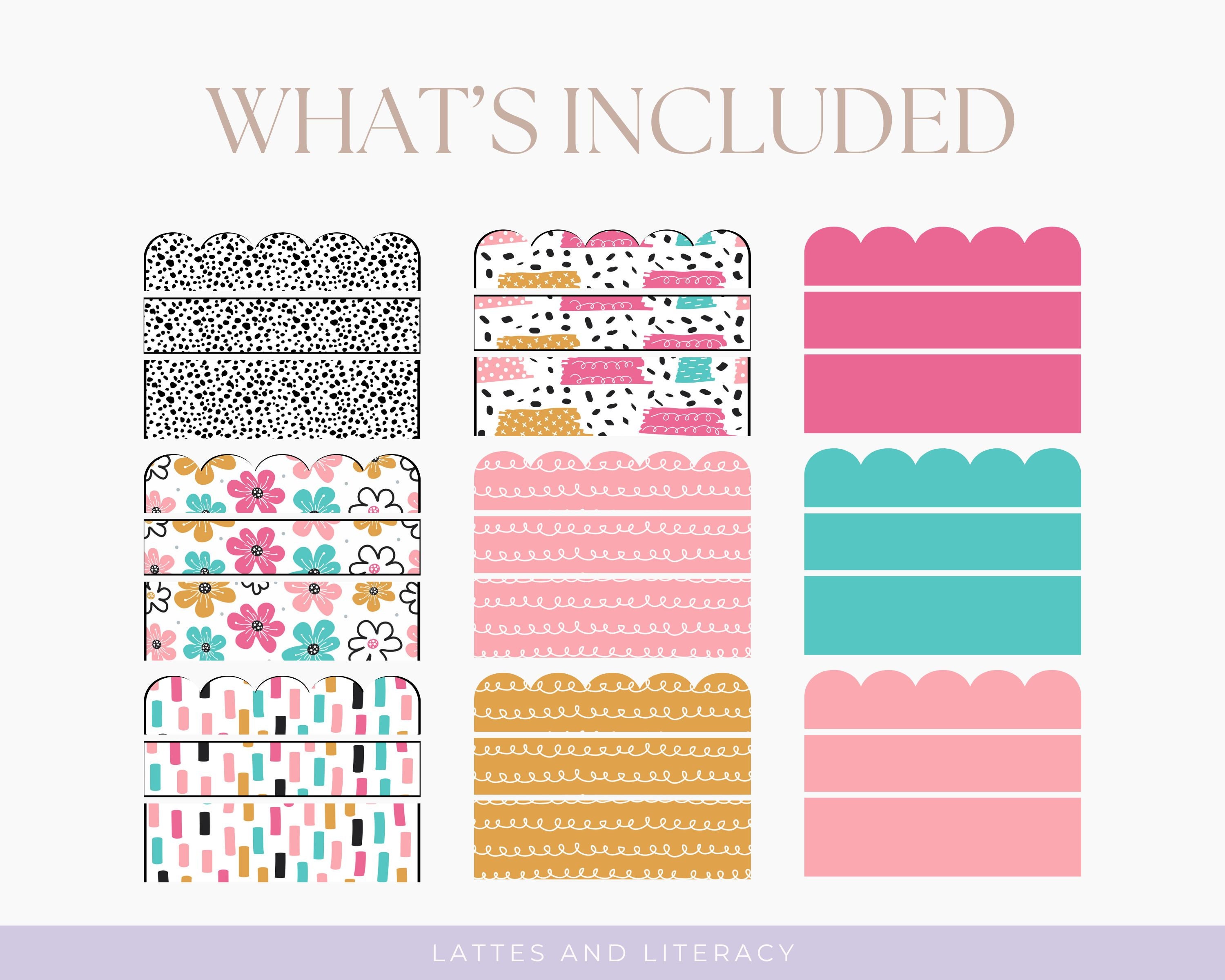 Summer Bulletin Board Borders for Classroom Decor, Teacher Printable ...