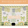 St. Patrick's Day Bulletin Board Letters: Shamrock ABC Cutout ...
