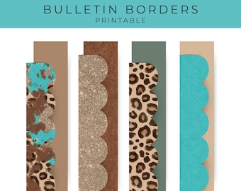 Summer Bulletin Board Borders for Classroom Decor, Teacher Printable ...