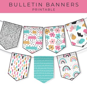 Summer Bulletin Board Banner Bundle for Classroom Decor, Teacher ...