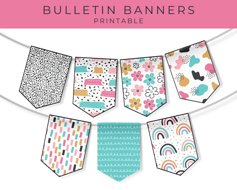 Summer Bulletin Board Banner Bundle for Classroom Decor, Teacher ...
