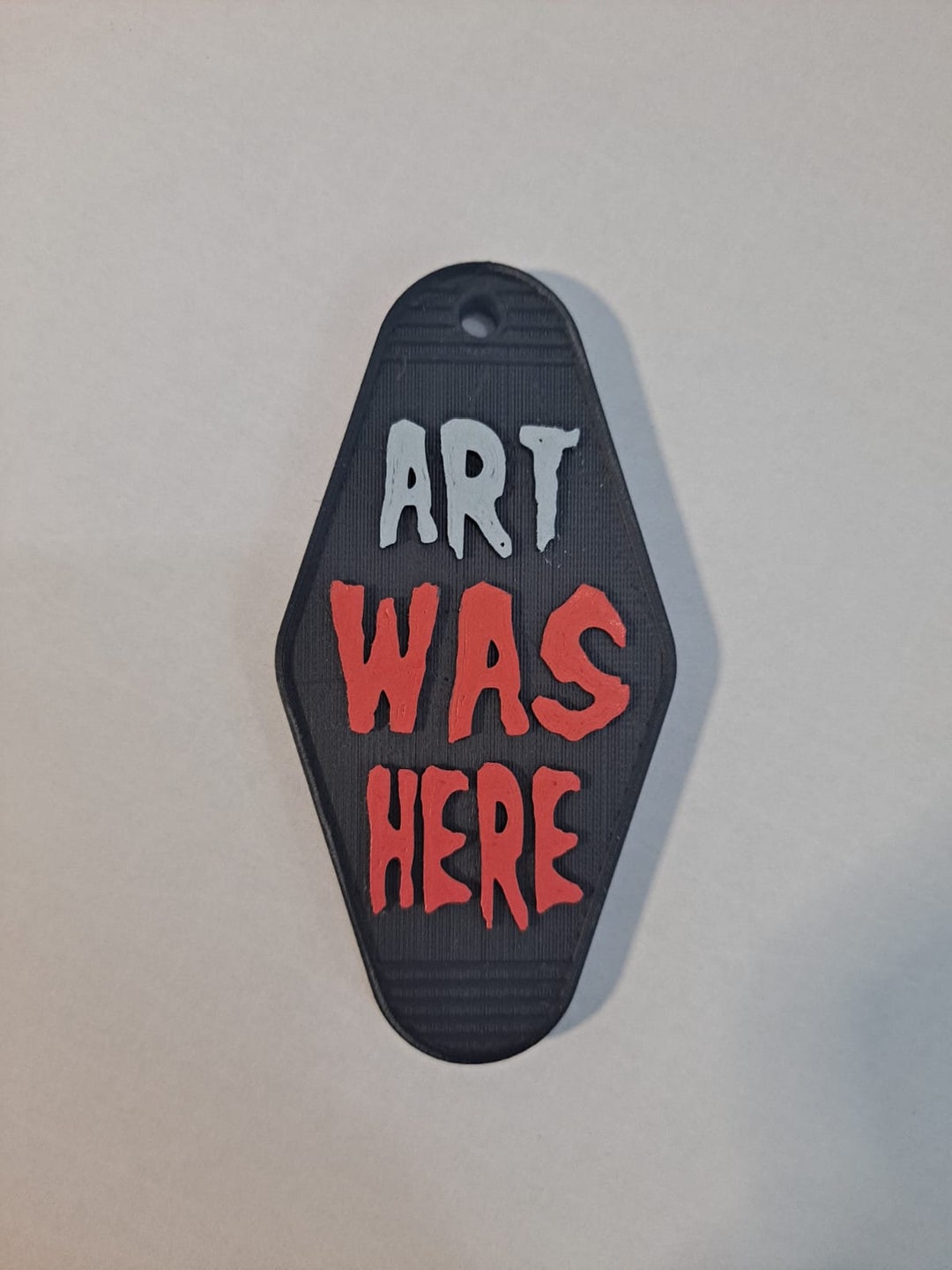 Art the Clown 3D Printed Motel Style Keychain Inspired by the Movie ...