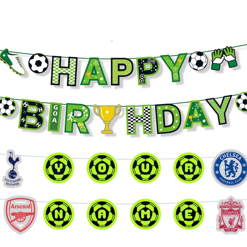 Fifa Birthday Decorations - Etsy
