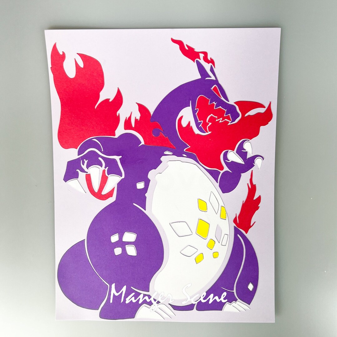 Pokemon Charizard Vmax Wall Decor - Vibrant Colors - Perfect for Kids ...