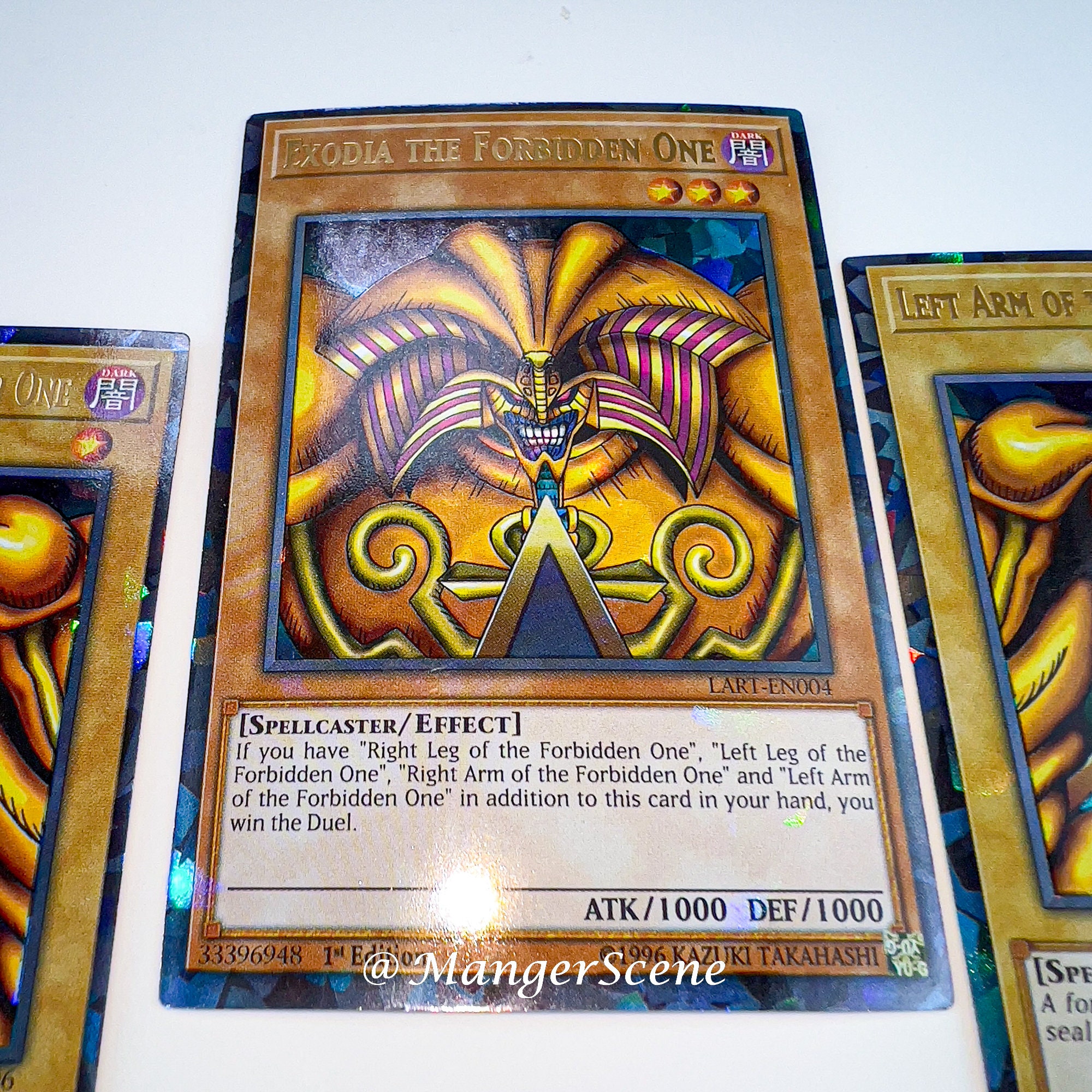 Yu-gi-oh Legendary Duelists exodia the Forbidden - Etsy