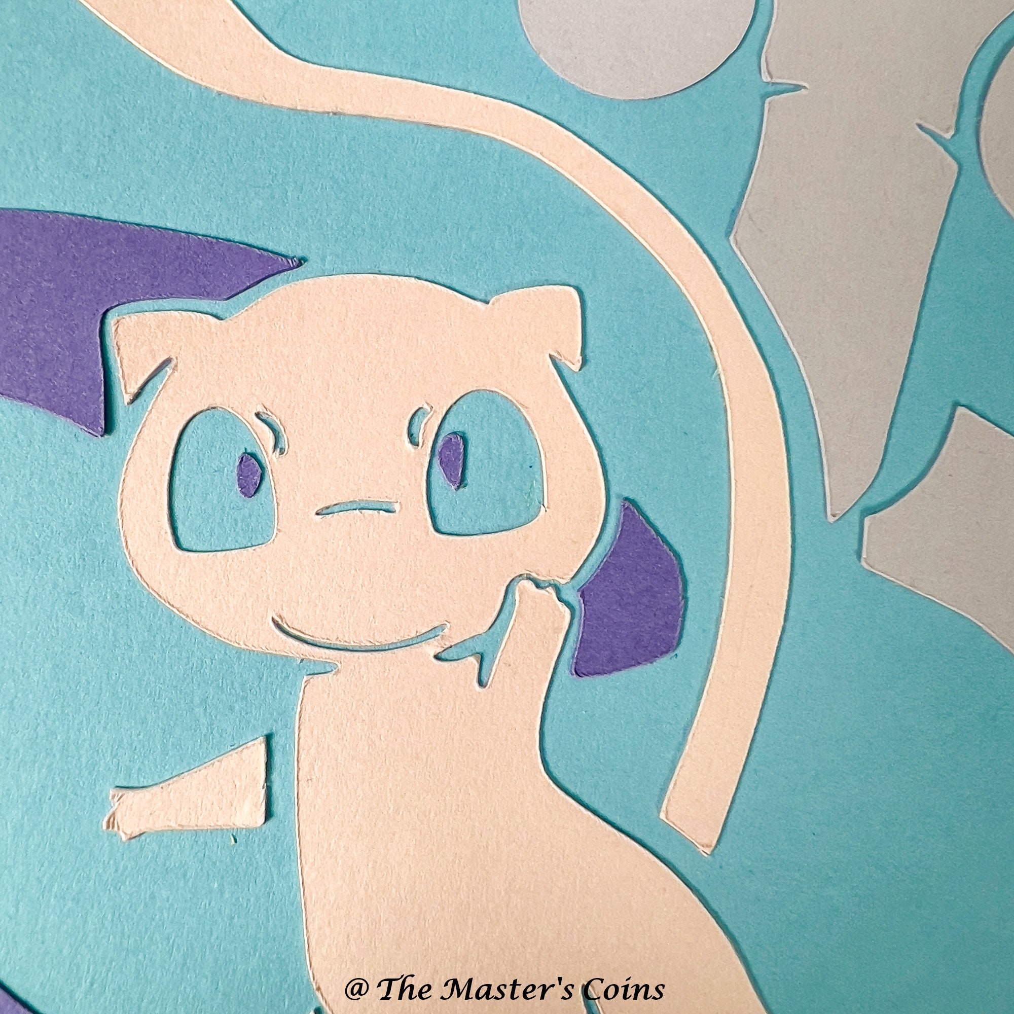 Pokemon Mewtwo and Mew GX Wall Decor Vibrant Colors Perfect for Kids ...