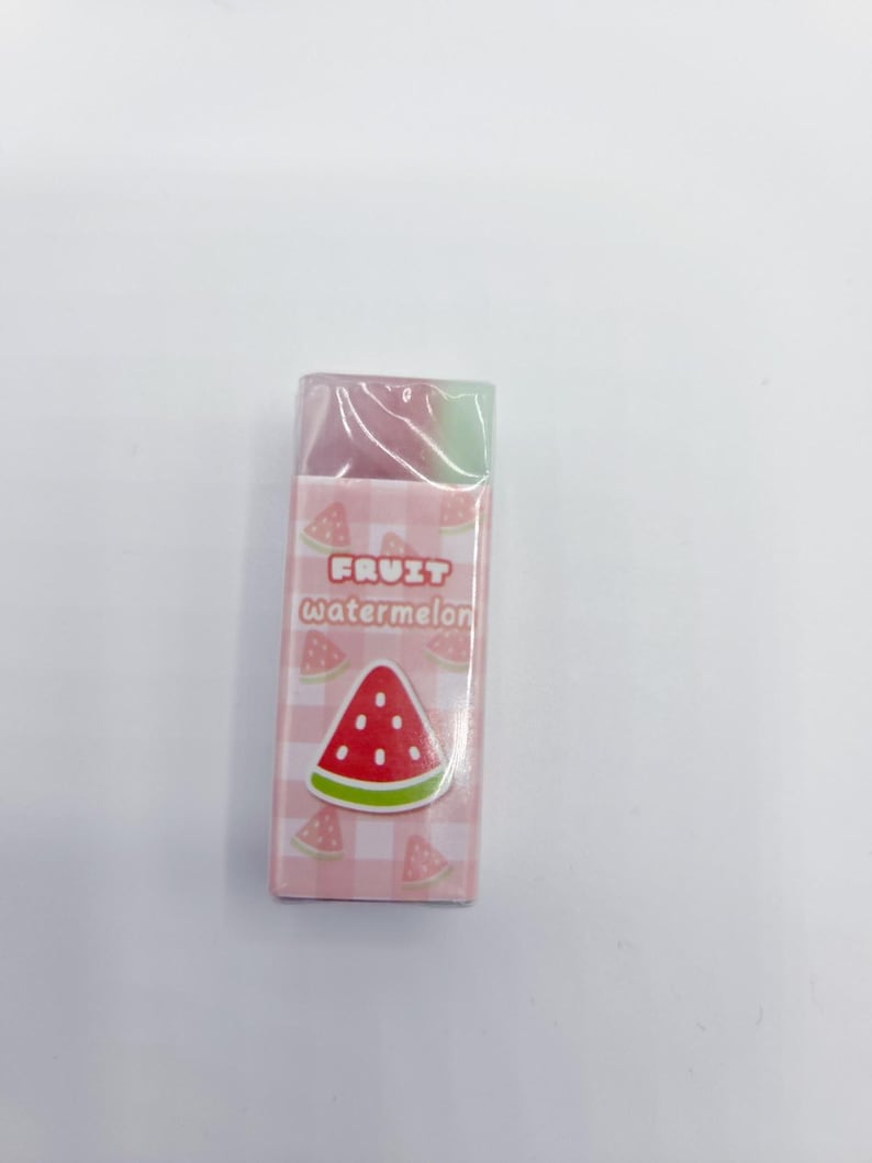 Fruit-themed Erasers - Each Order Gets a Free Gift - Etsy