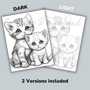 Kittens Coloring, Cats Coloring Book, Kittens Coloring Book, Cats ...