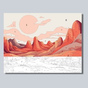 Color by Number, Paint by Number, Paint Number Adult, Coloring Numbered ...