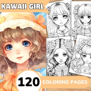 Kawaii Coloring Pages, Kawaii Anime Coloring, Kawaii Manga Coloring ...