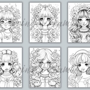 Kawaii Coloring Pages, Kawaii Anime Coloring, Kawaii Manga Coloring ...