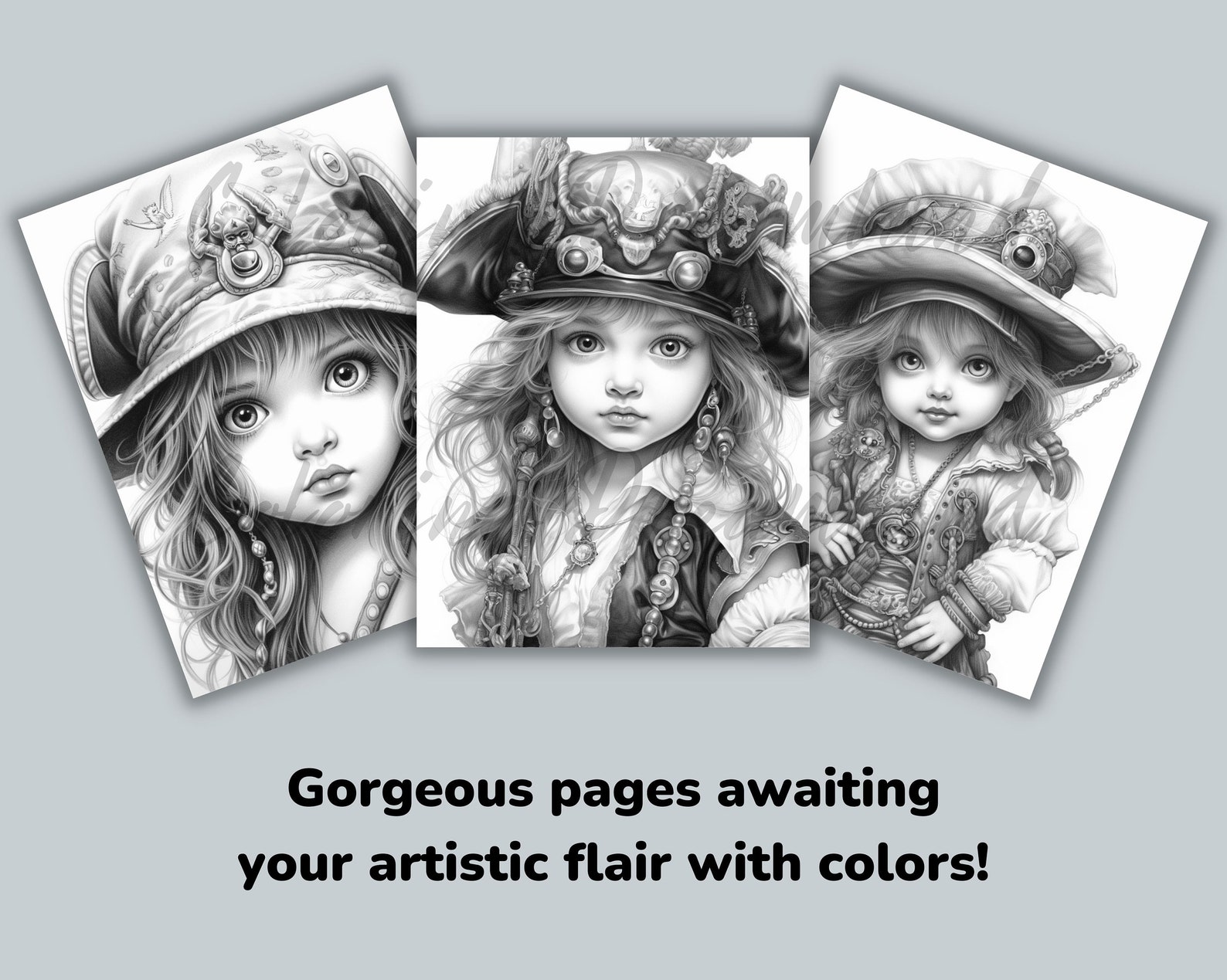Pirate Girl Coloring Pages, Pirate Girl Coloring Book, Pirate Coloring ...