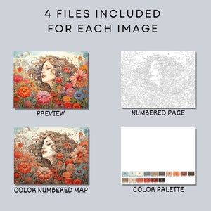 BUNDLE 230+ Color by Number, Paint by Number, Paint Number Adult ...