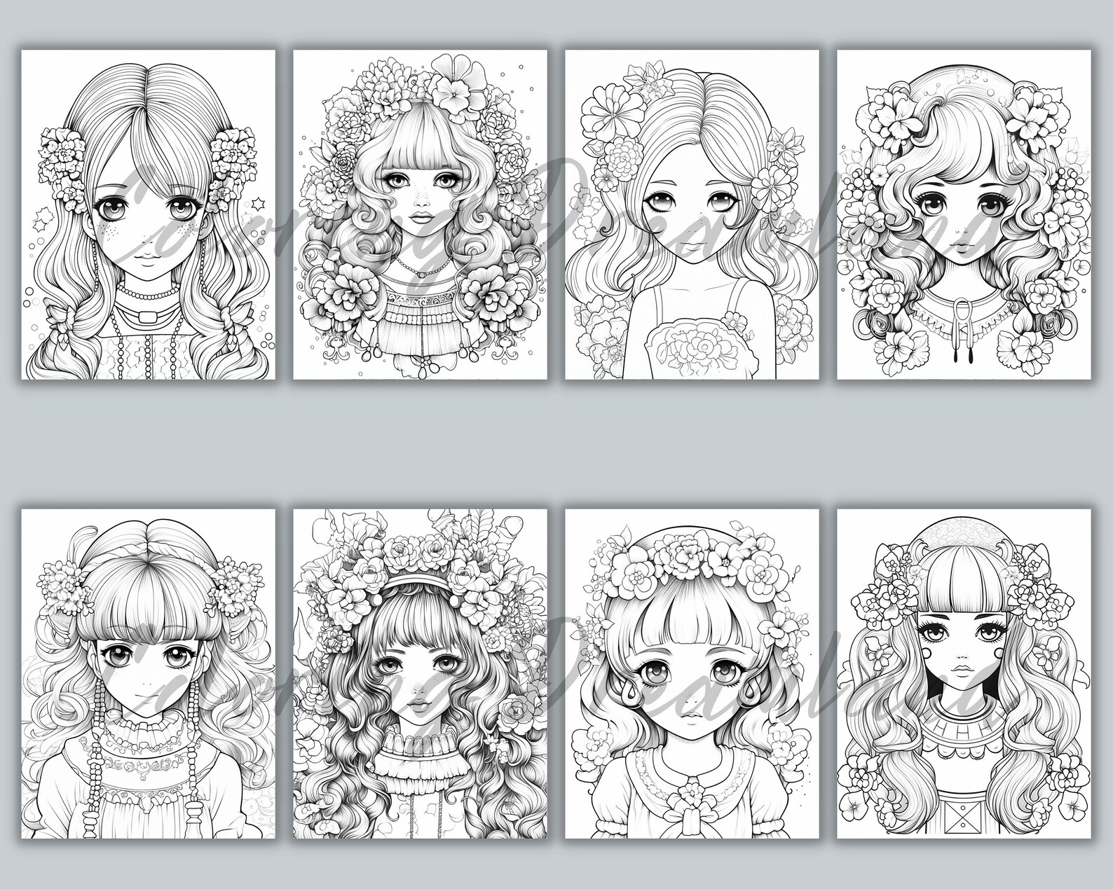 Kawaii Coloring Pages, Kawaii Anime Coloring, Kawaii Manga Coloring ...