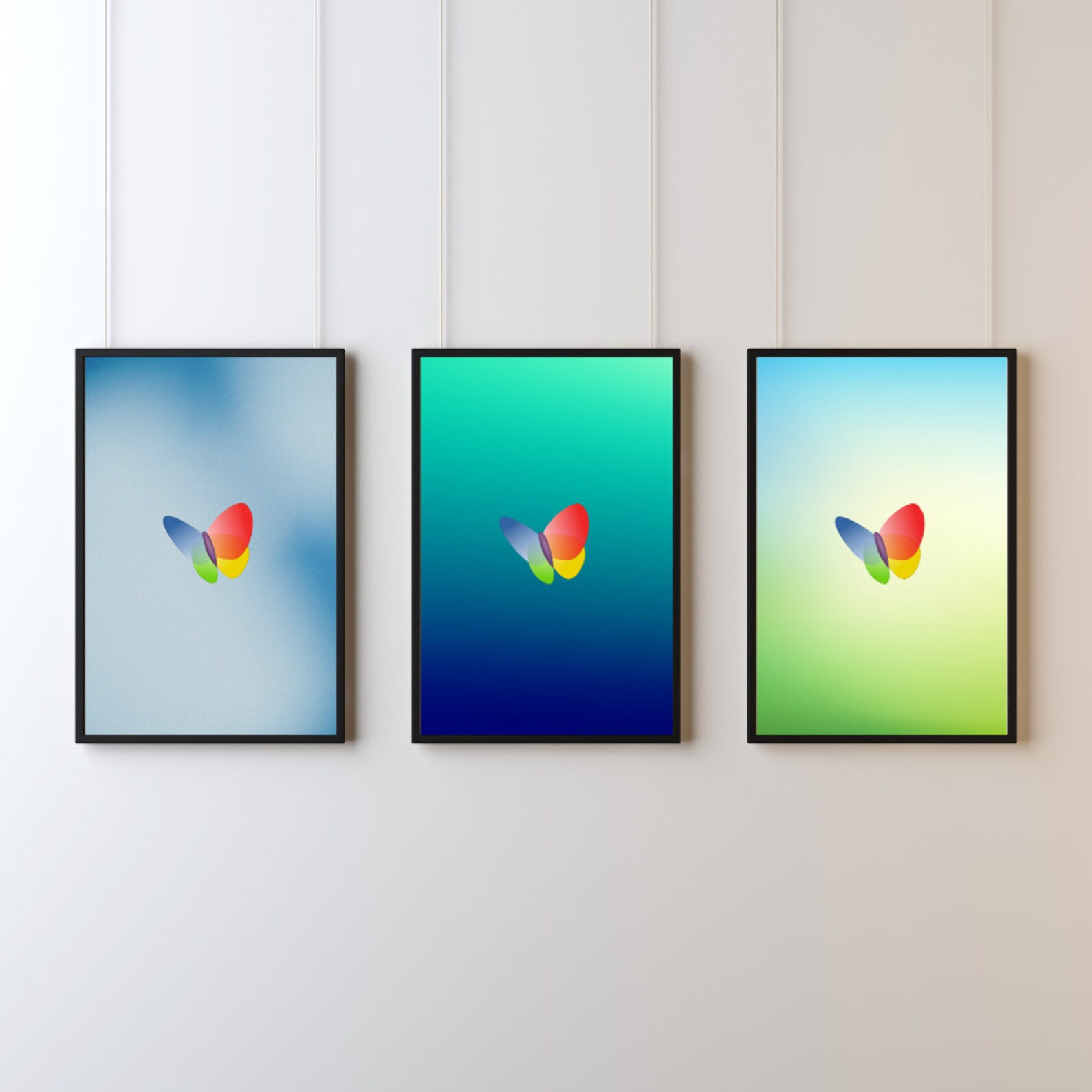 Y2K MSN Messenger Logo Poster Set | Digital Download | 2000s Wall Art ...