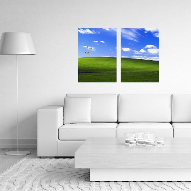Retro Web 2.0 Gloss Windows Vista Wallpaper Poster Set MSN Messenger ...