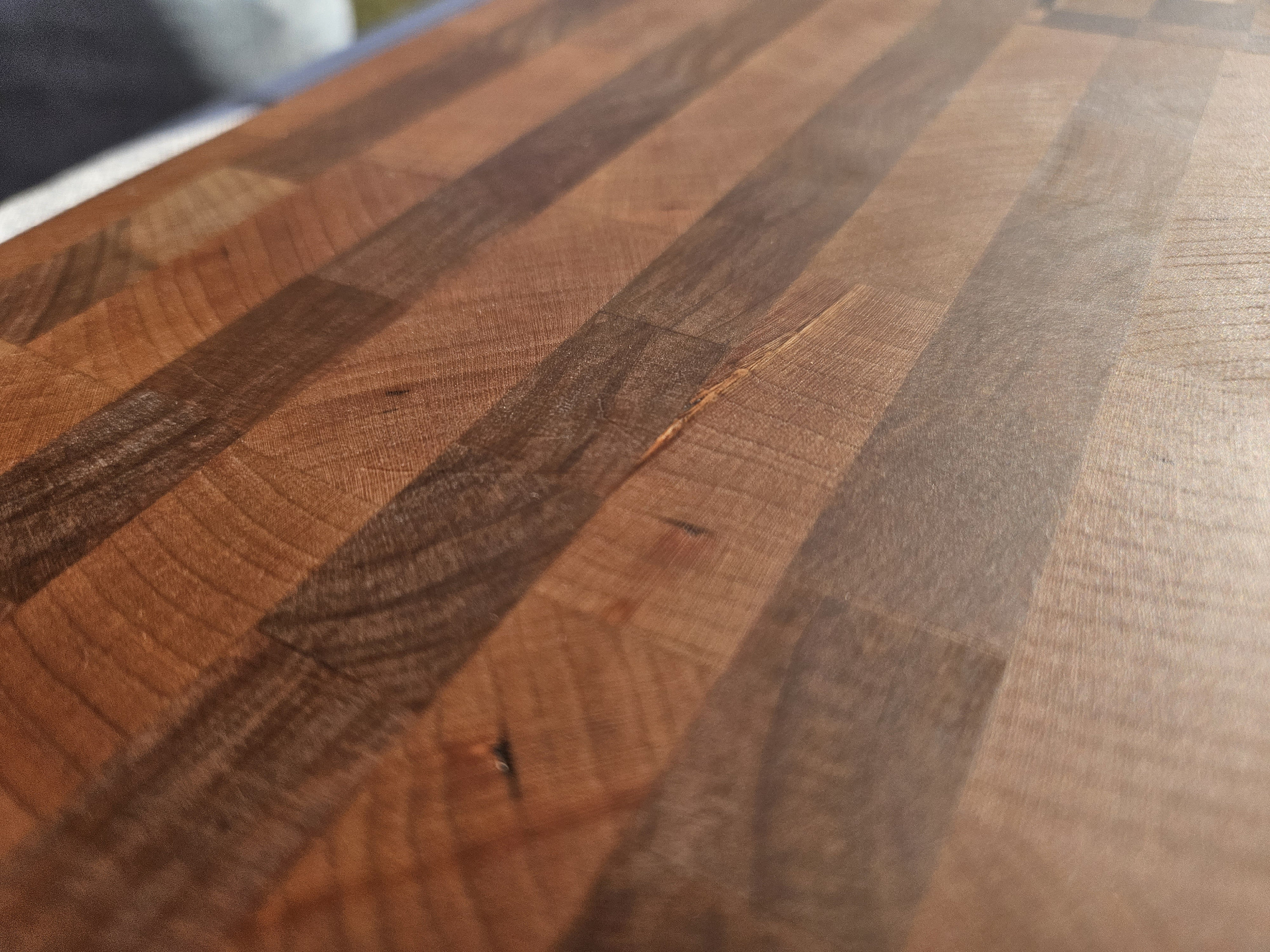 American Flag Butcher Block | End Grain Wooden Cutting Board | Maple ...