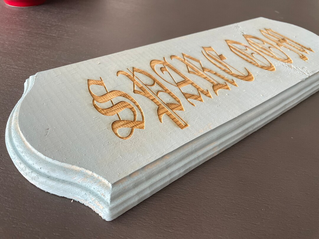 Spare Oom Door Sign Narnian Door Sign Narnian Sign Made From - Etsy