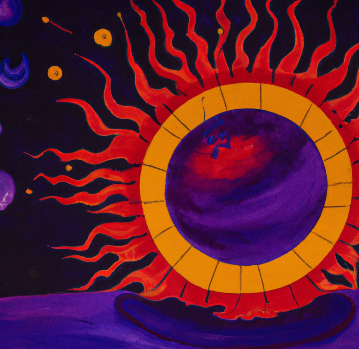 Surreal Sun and Moon: Captivating Digital Art for Cosmic Inspiration ...