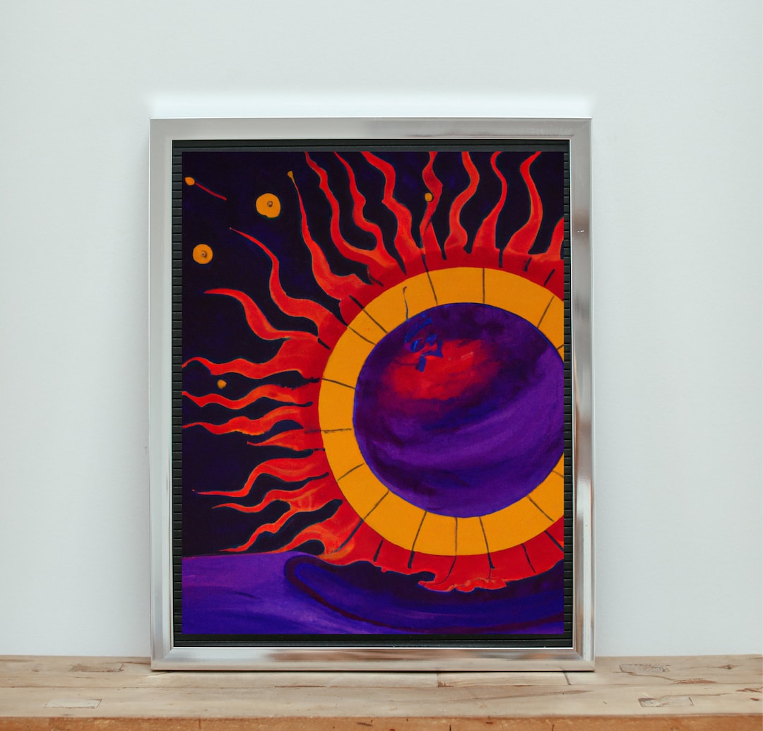 Surreal Sun and Moon: Captivating Digital Art for Cosmic Inspiration ...