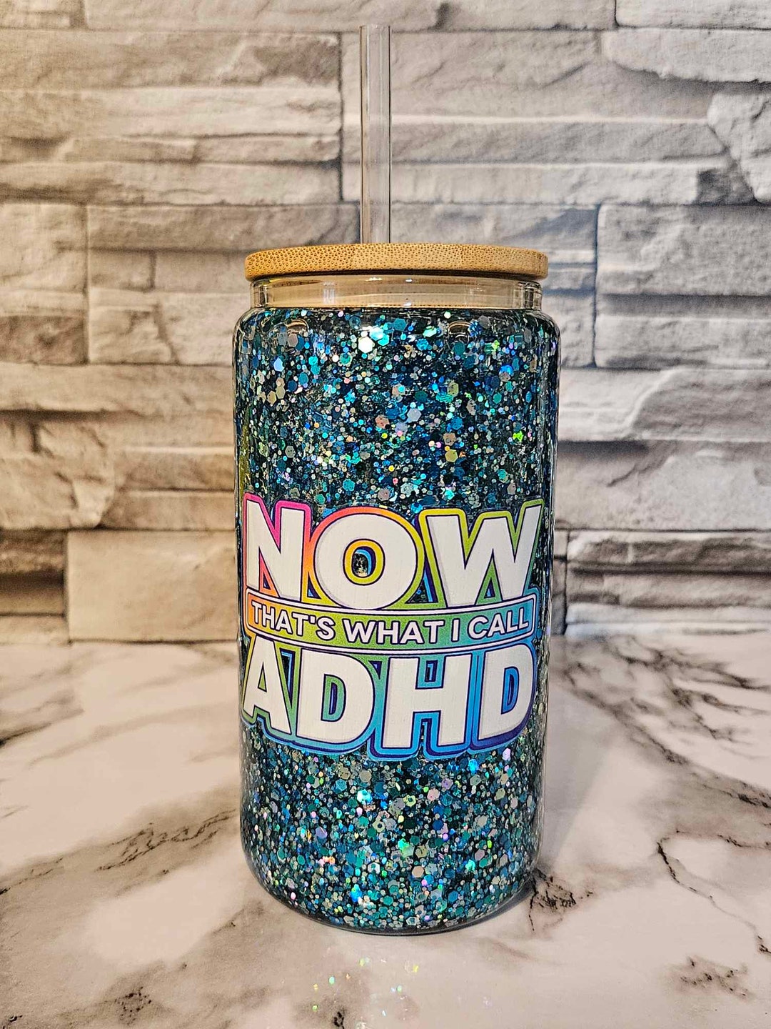 Now That's What I Call ADHD Glass Tumbler Play on the NOW Series Cup ...
