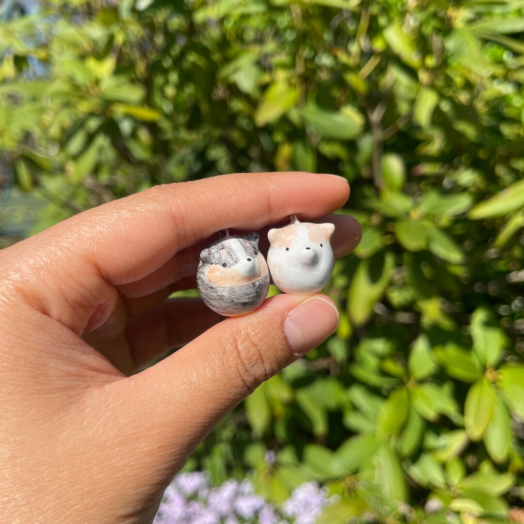 Tiny Clay Corgi - Etsy