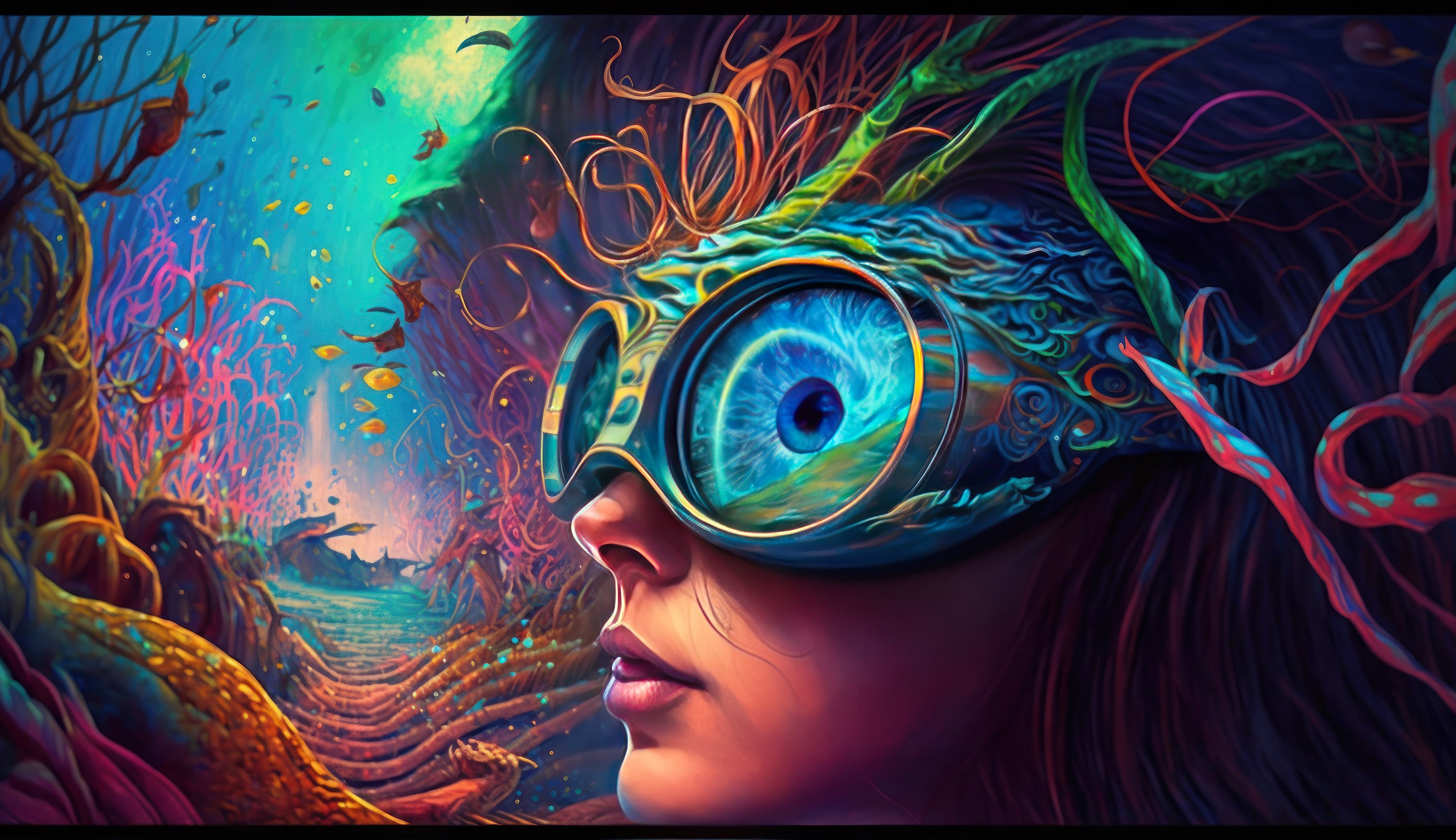 The Virtual Reality Experience (4-pack) - High-quality Ai-generated ...