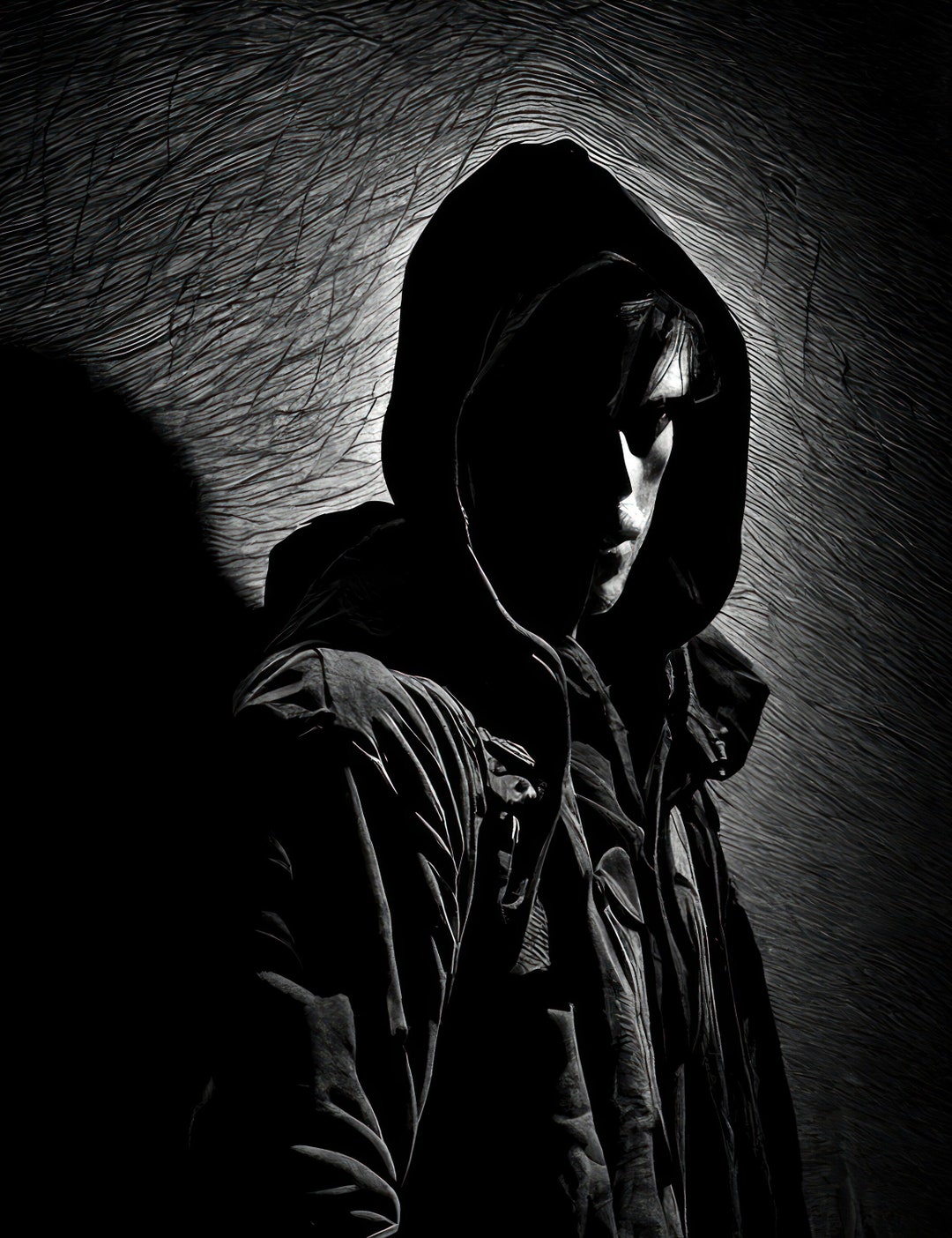 Sinister Shadow Portrait (4-pack) - High-quality Ai-generated Digital ...