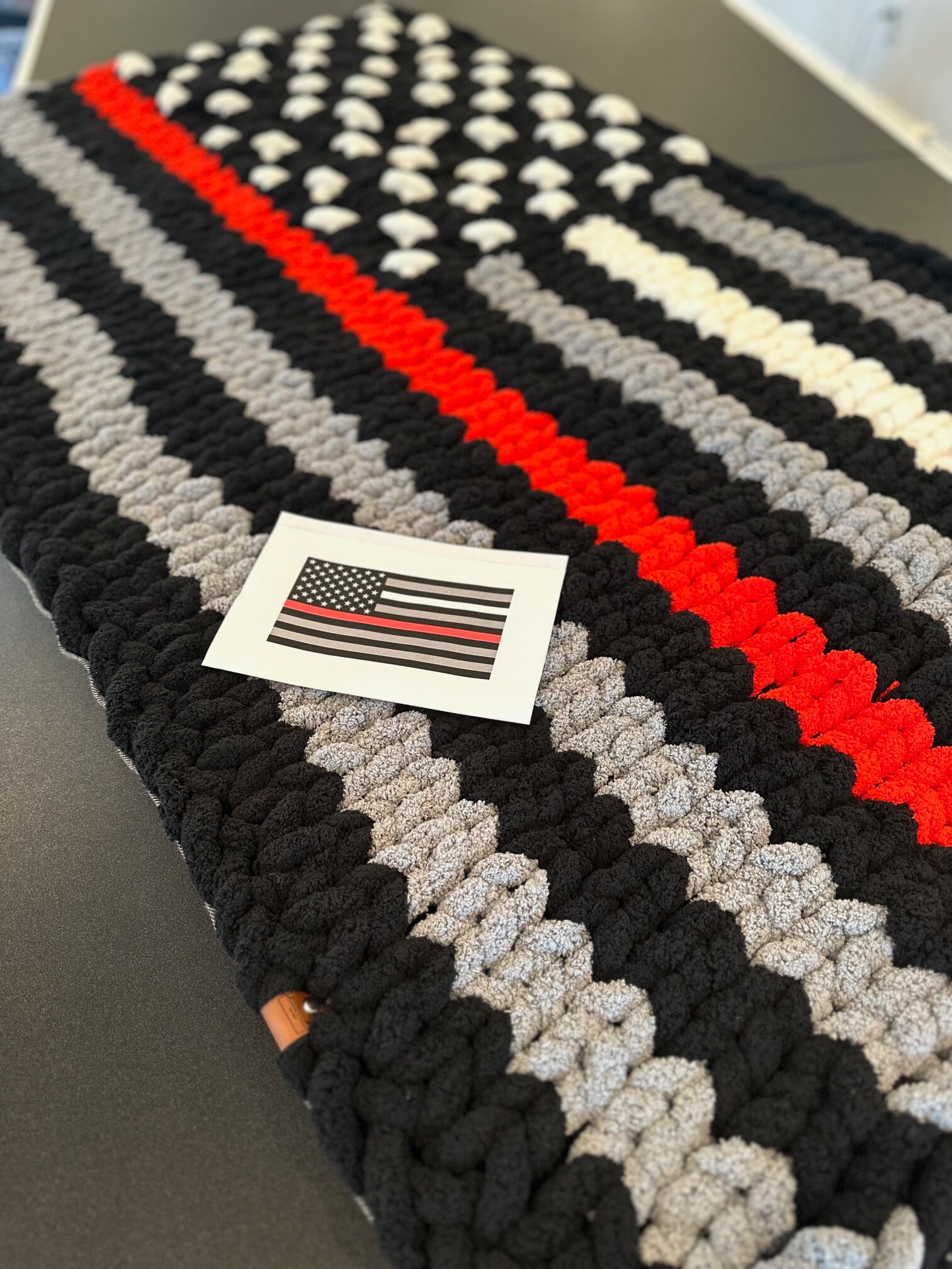 FIRST RESPONDERS thin Line American Flag Blankets - Etsy