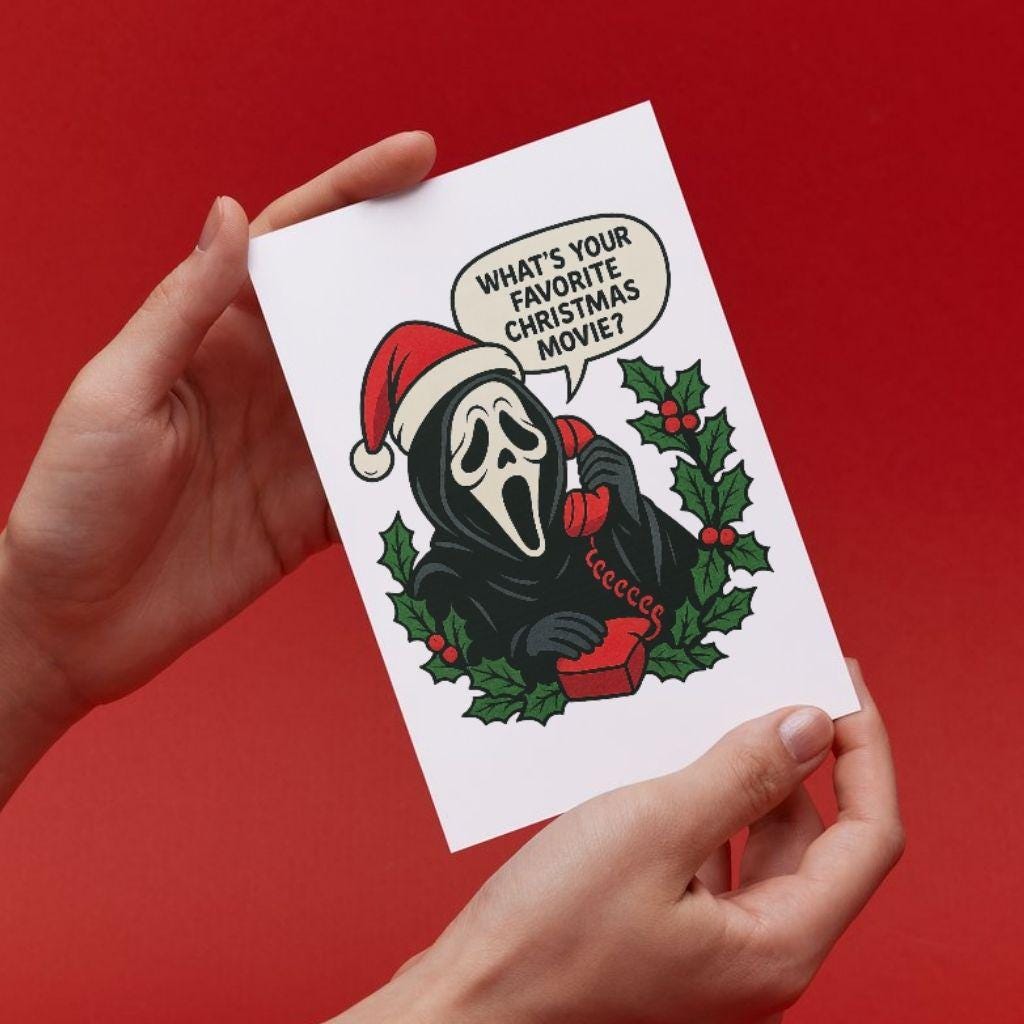 Masked Slasher Christmas PNG | “what’s Your Favorite Christmas Movie ...