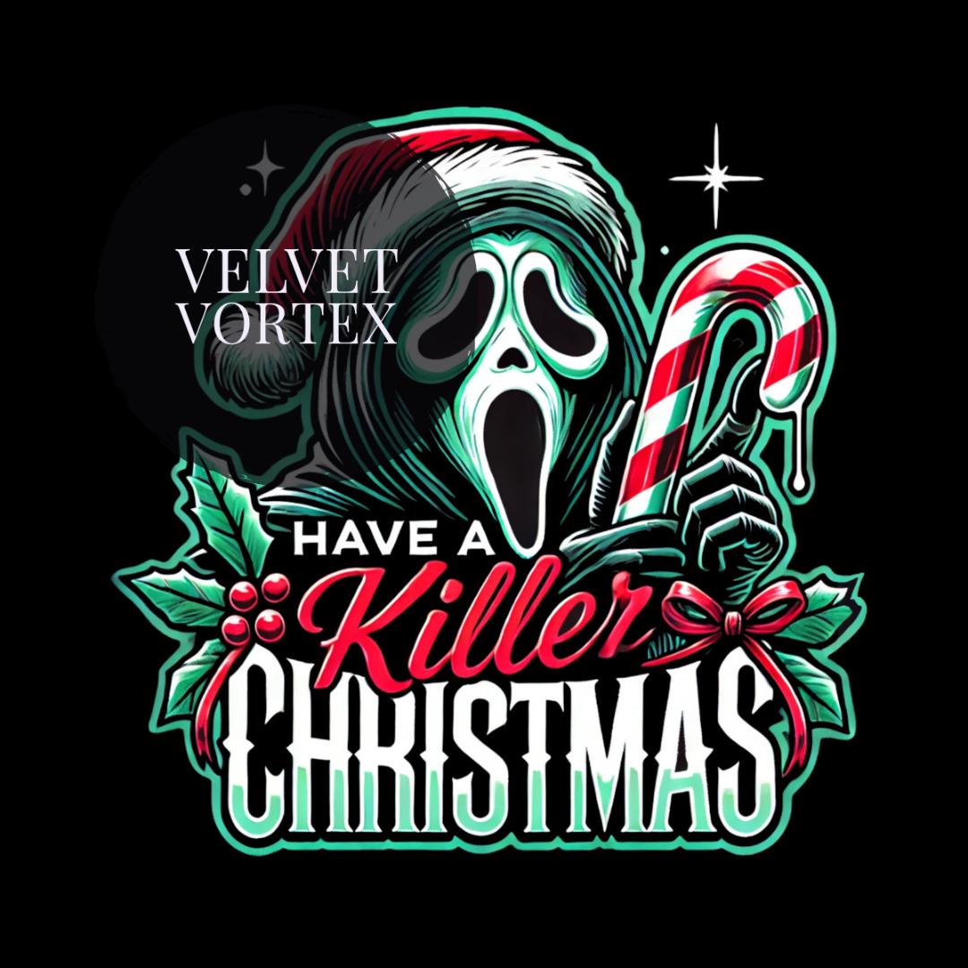 Have a Killer Christmas PNG - Spooky Holiday Design - Horror Christmas ...