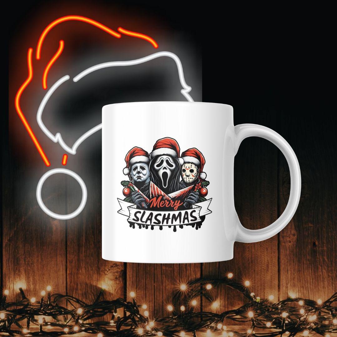 Merry Slashmas PNG | Horror Christmas Digital File | Slasher Holiday ...