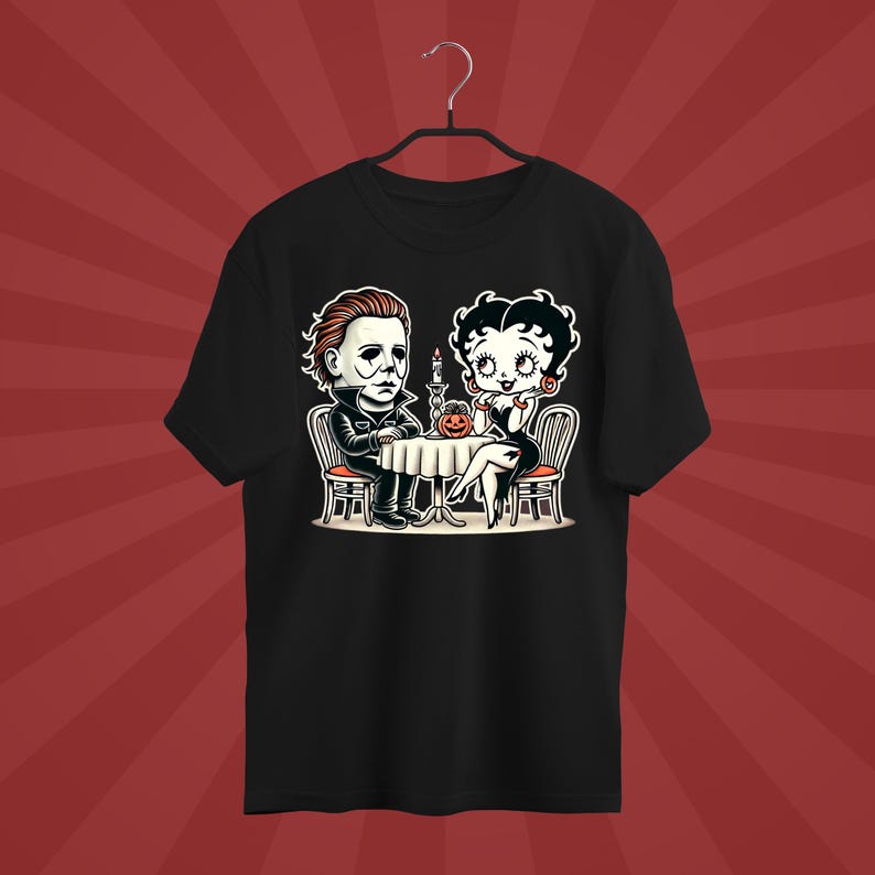 Michael Myers and Betty Boop Dinner Date | Funny Horror and Vintage ...