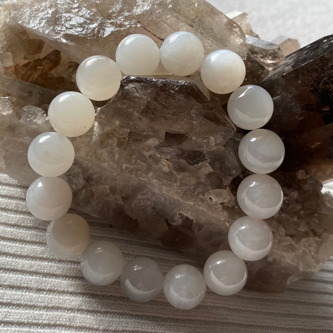 Hand Made Jade Bracelet Perfect Natural High Quality Hetian Smoky ...