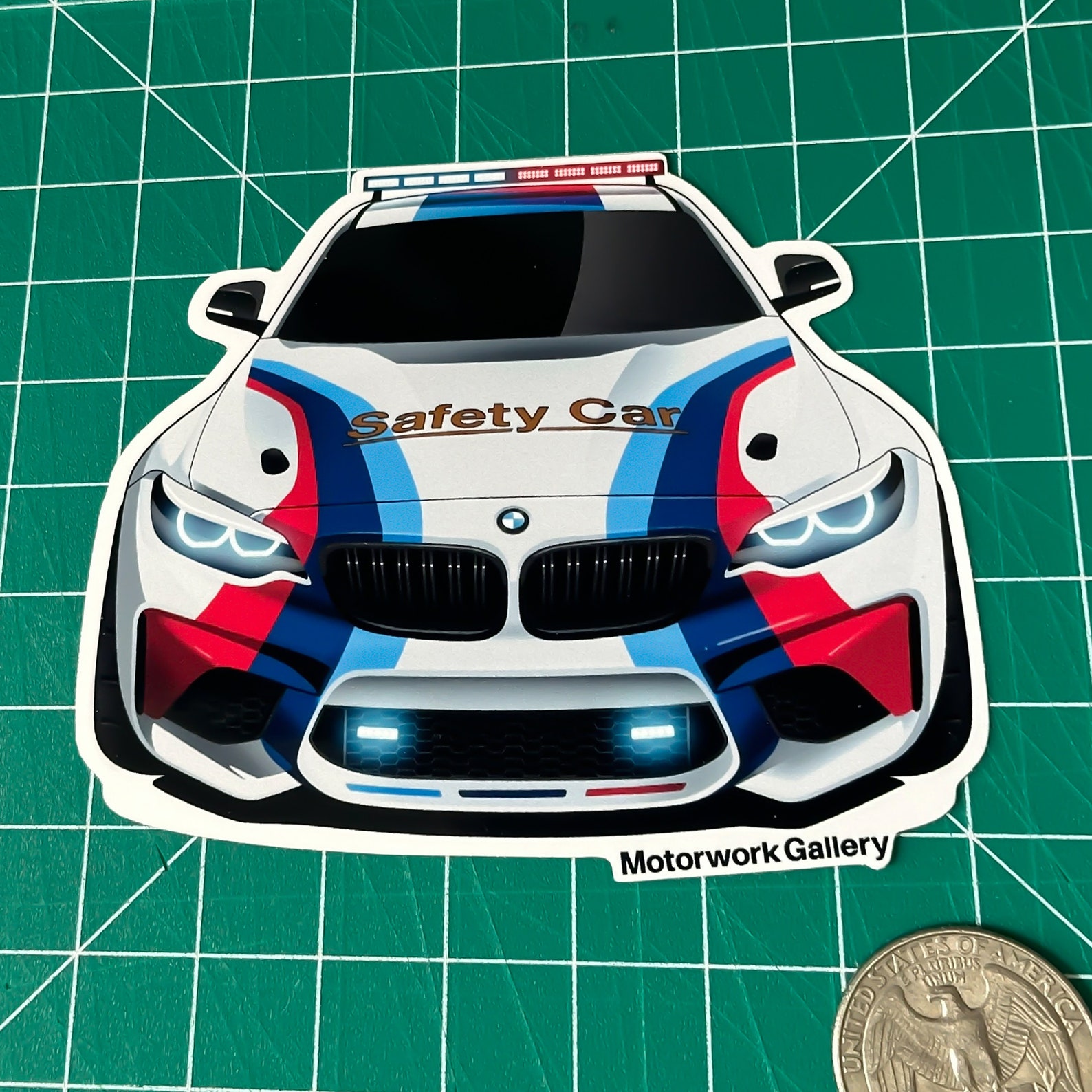 BMW F87 M2 Sticker Safety Car - Etsy